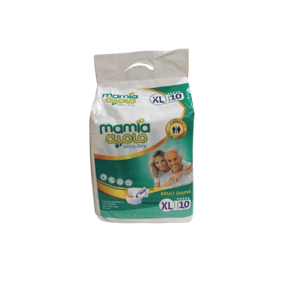 Mamia Adult Diapers XL (10 Pcs) – Jinnah Pharmacy